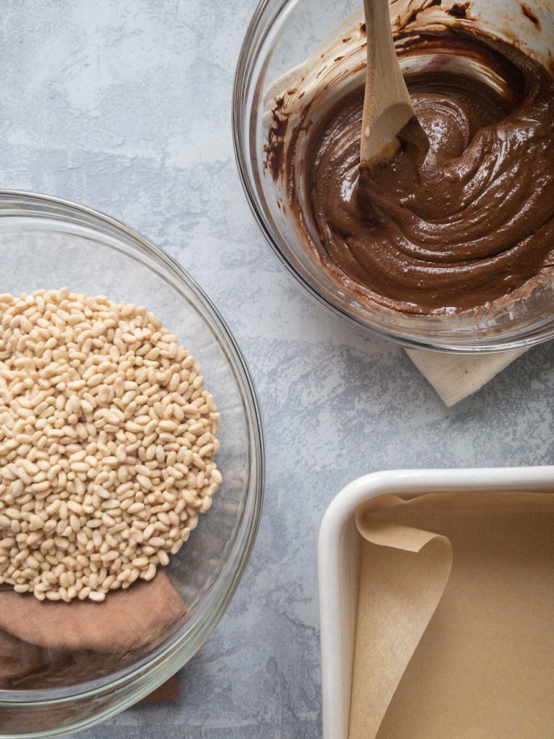 Puppy Chow Bars (dairy free, gluten free) | A Nourishing Plate