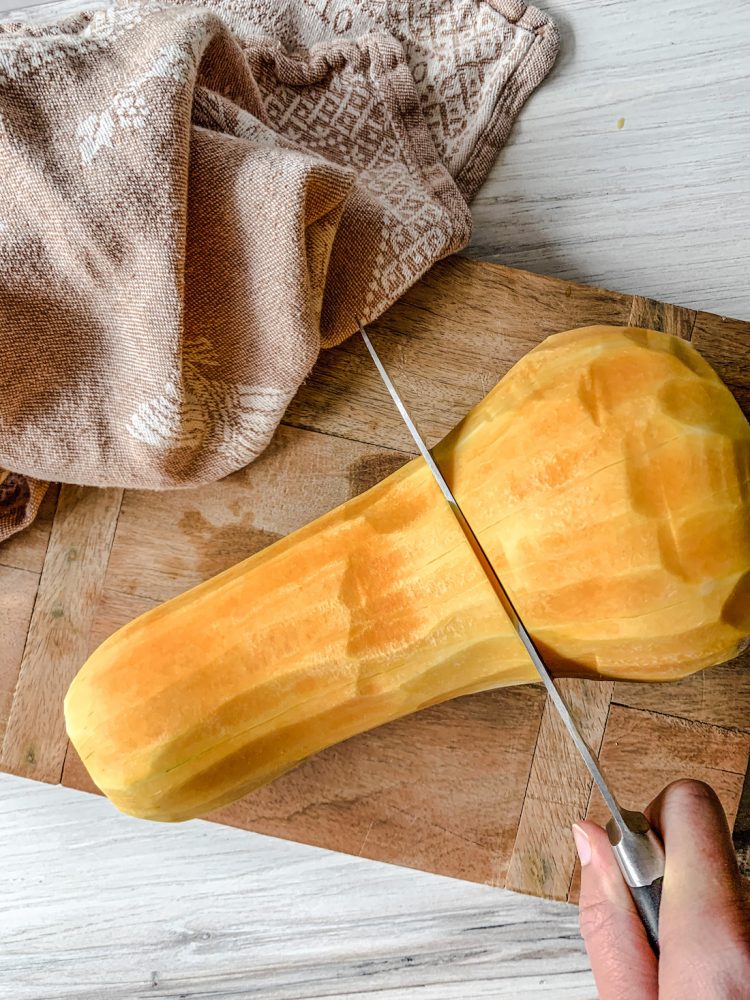 Sweet and Spicy Roasted Butternut Squash - A Nourishing Plate