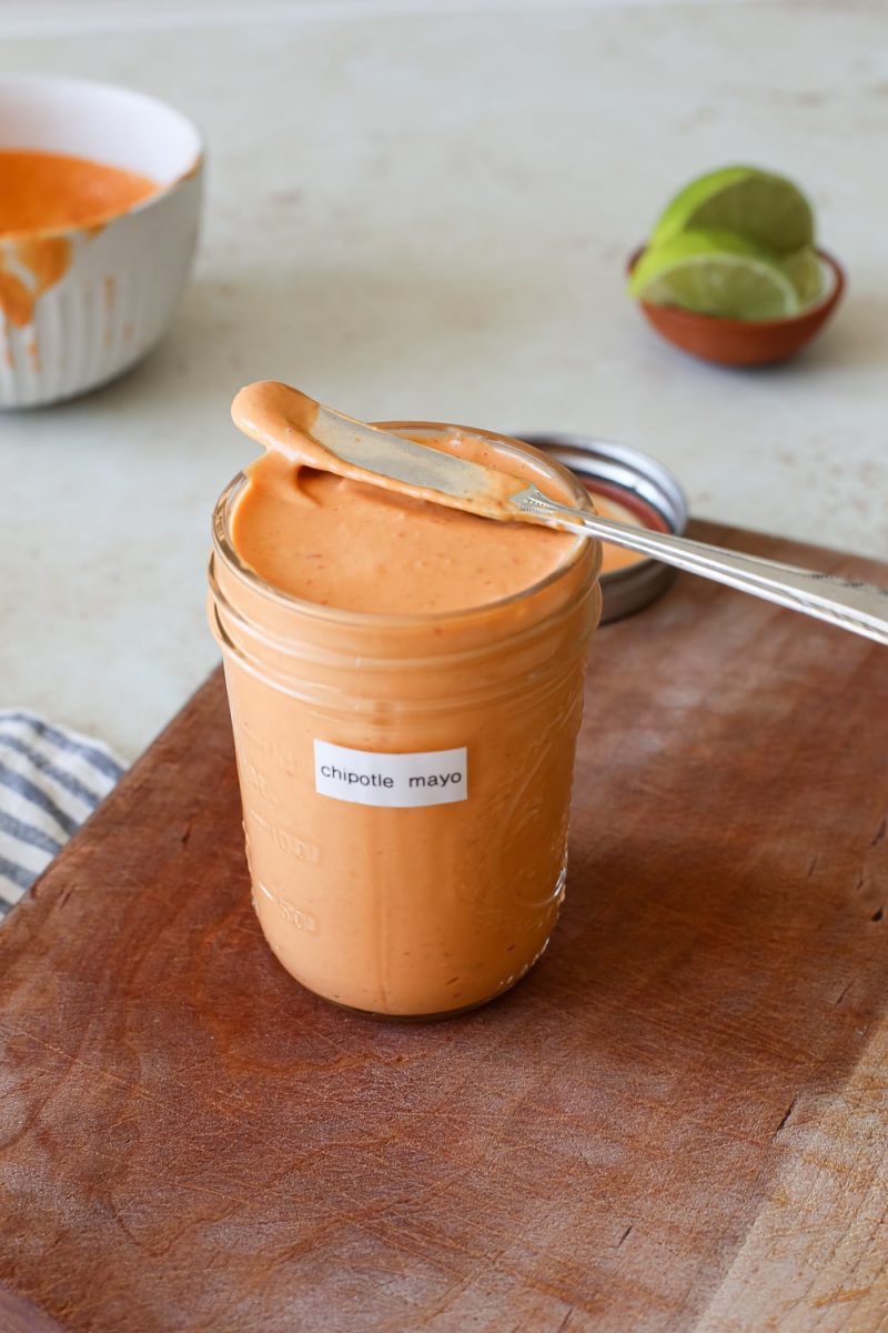 Chipotle Lime Mayo Recipe - A Nourishing Plate