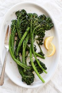 Quick Sautéed Broccoletti (Broccolini) With Garlic - A Nourishing Plate
