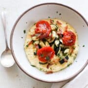 Savory Breakfast Polenta (With Sweet Option) - A Nourishing Plate