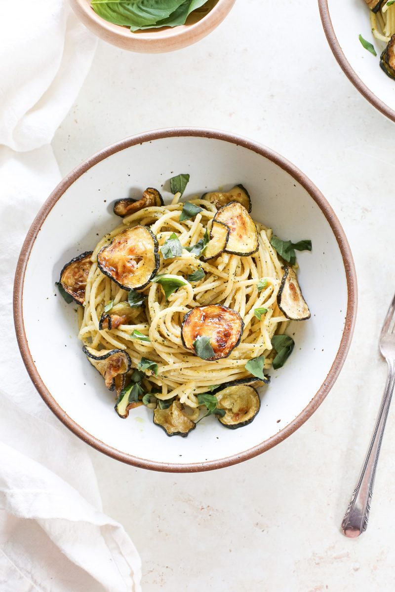 Spaghetti Alla Nerano - A Nourishing Plate