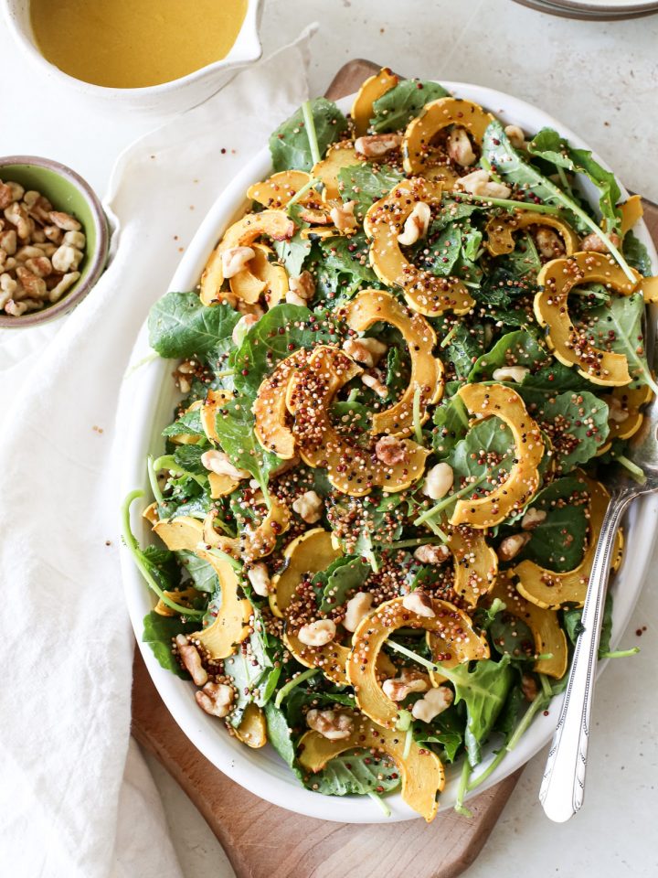 Persimmon Salad - A Nourishing Plate