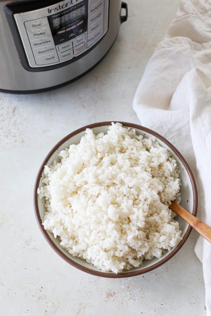 Instant Pot Sushi Rice - A Nourishing Plate