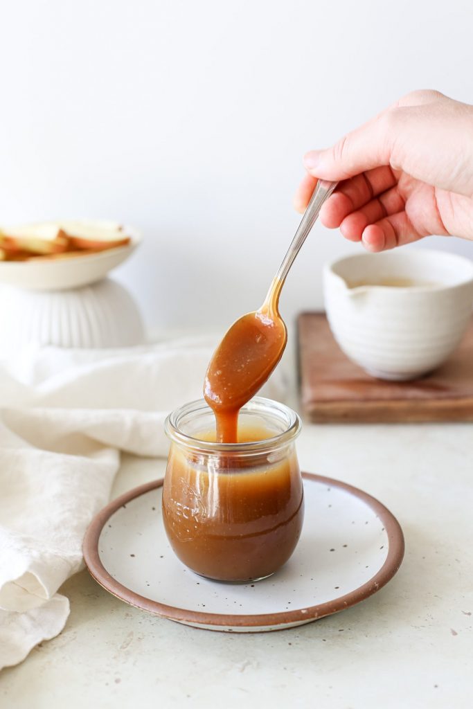 Easy Miso Caramel Recipe (Dairy Free) - A Nourishing Plate