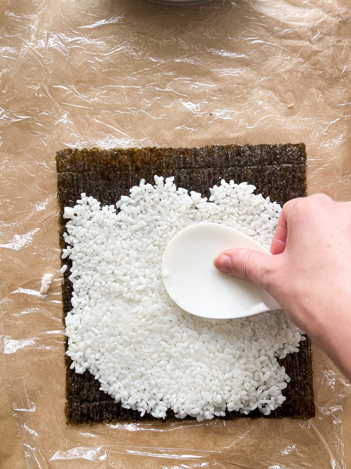 How to Make A Sushi Burrito At Home - A Nourishing Plate