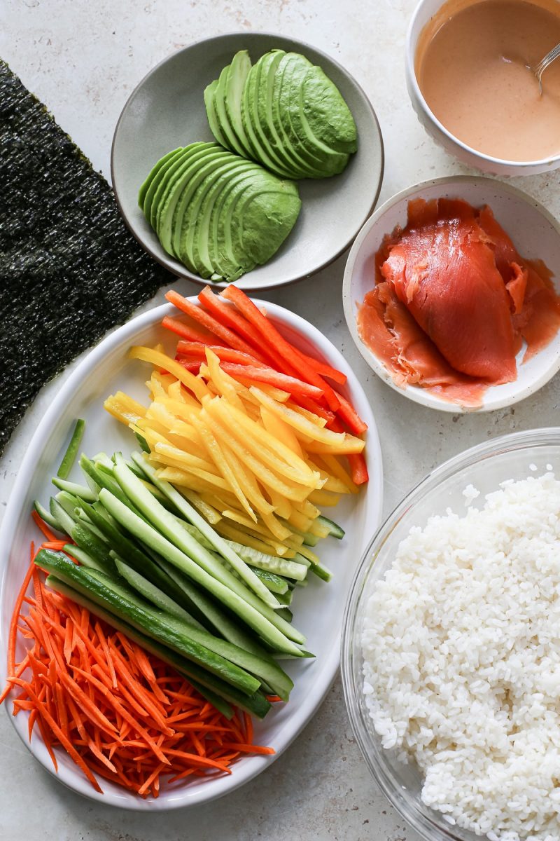 How to Make A Sushi Burrito At Home - A Nourishing Plate