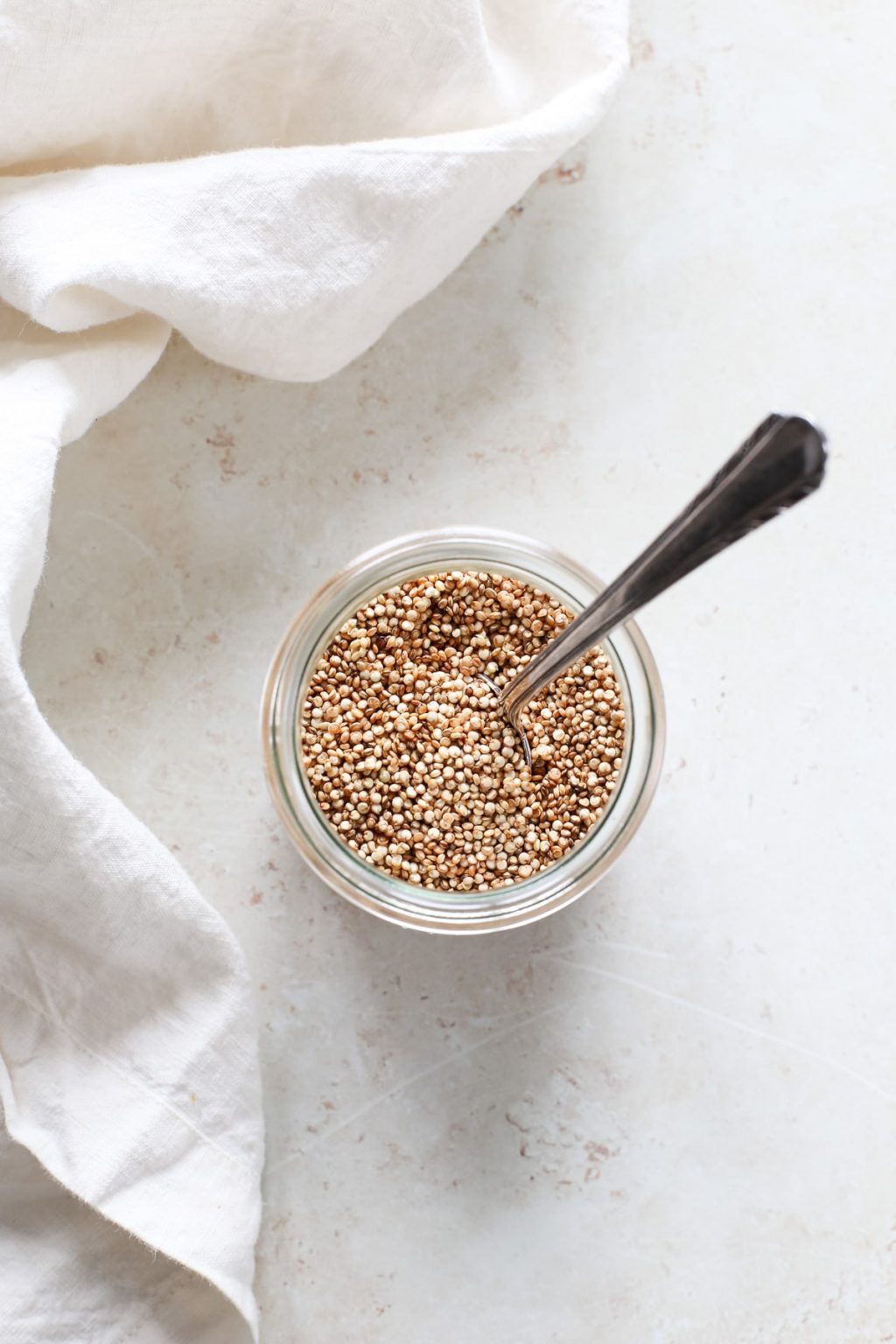Toasted Quinoa - A Nourishing Plate
