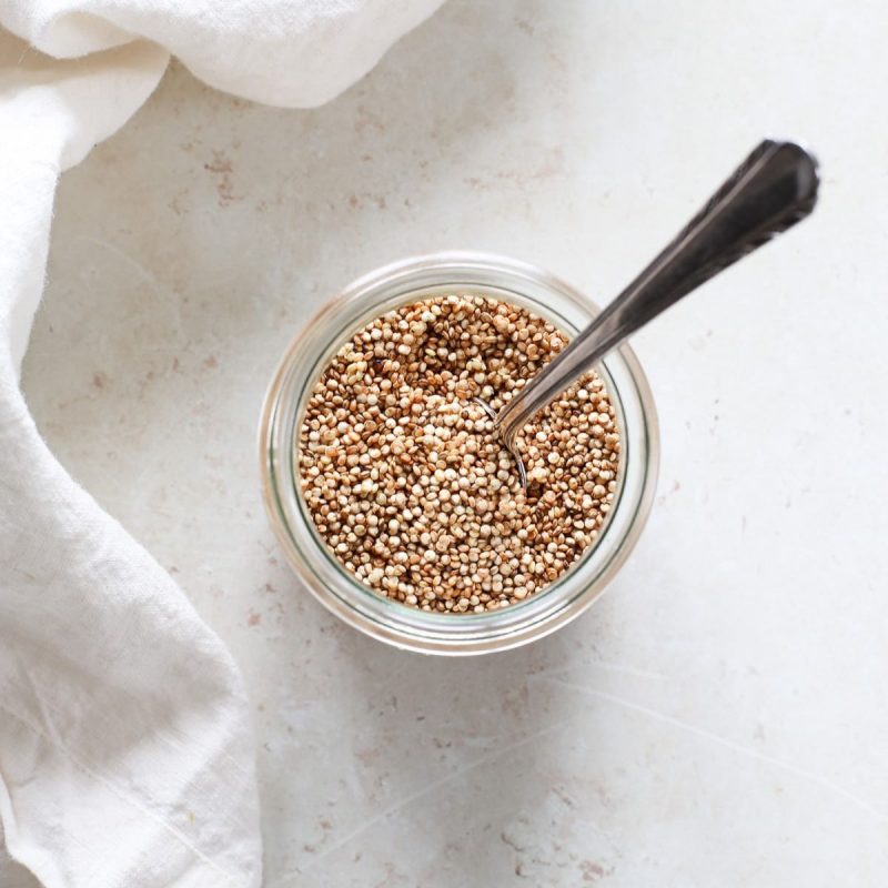 Toasted Quinoa - A Nourishing Plate