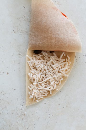 10-Minute Pizza Wrap - A Nourishing Plate