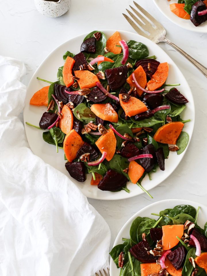 Bok Choy (Pak Choi) Salad With Sesame Lime Dressing - A Nourishing Plate