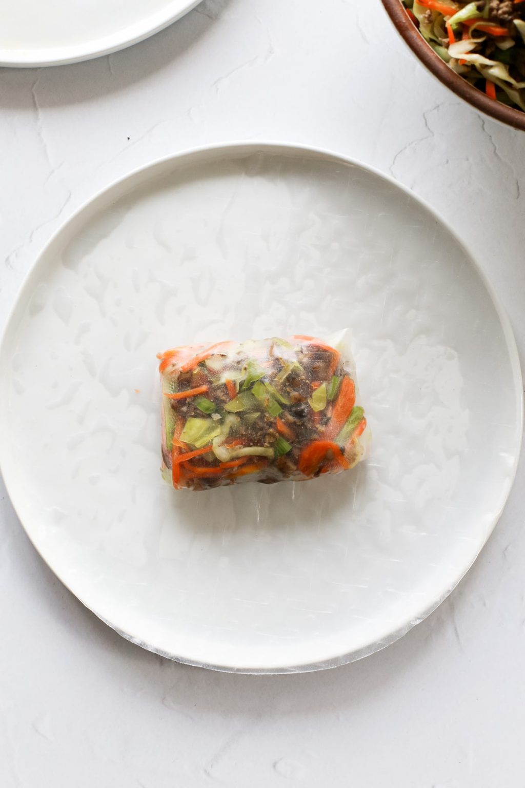 Crispy Rice Paper Dumplings - A Nourishing Plate