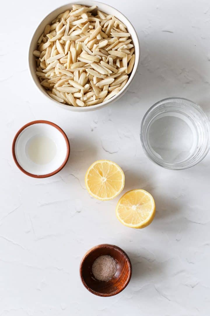 5 Minute Almond Ricotta - A Nourishing Plate