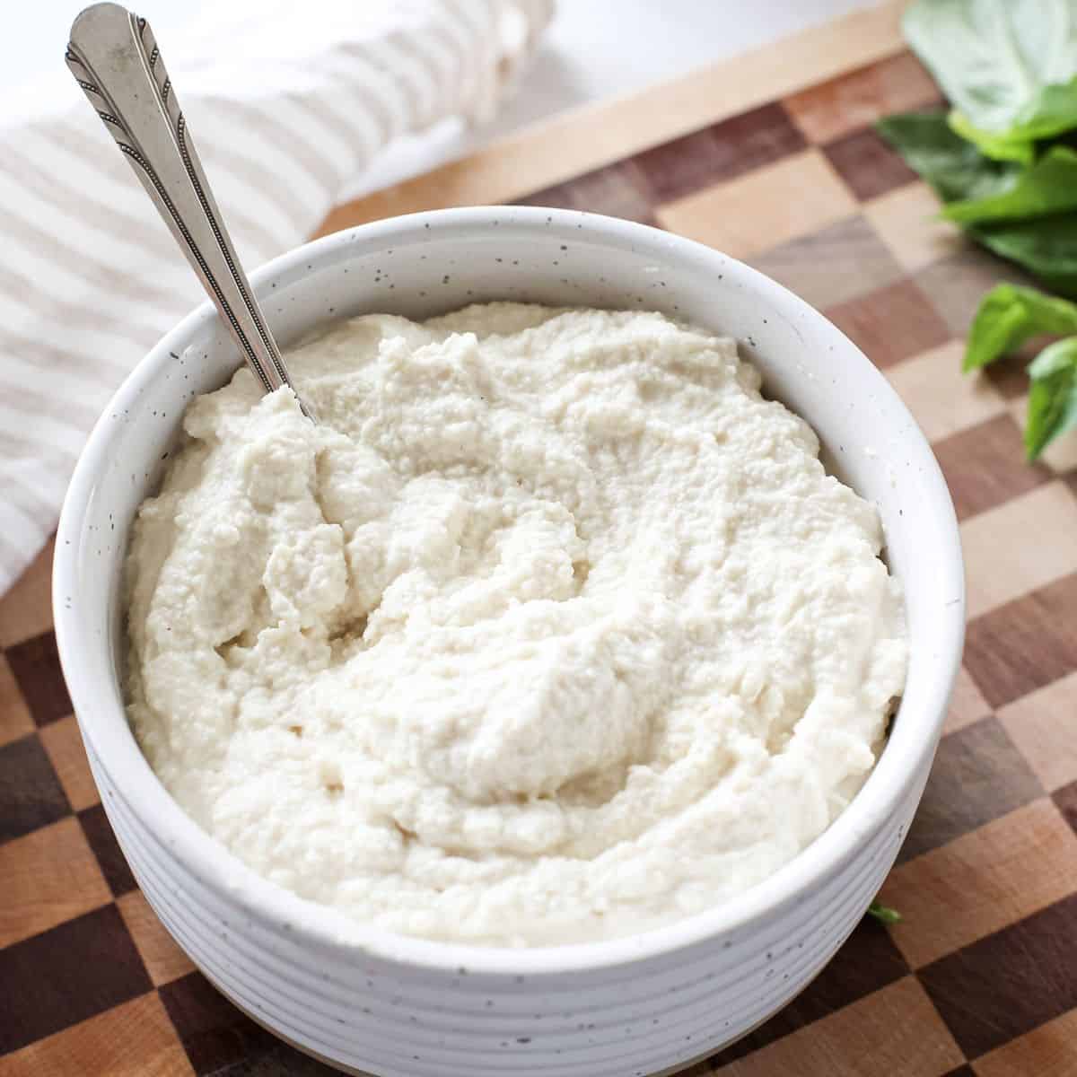 5-Minute Almond Ricotta - A Nourishing Plate