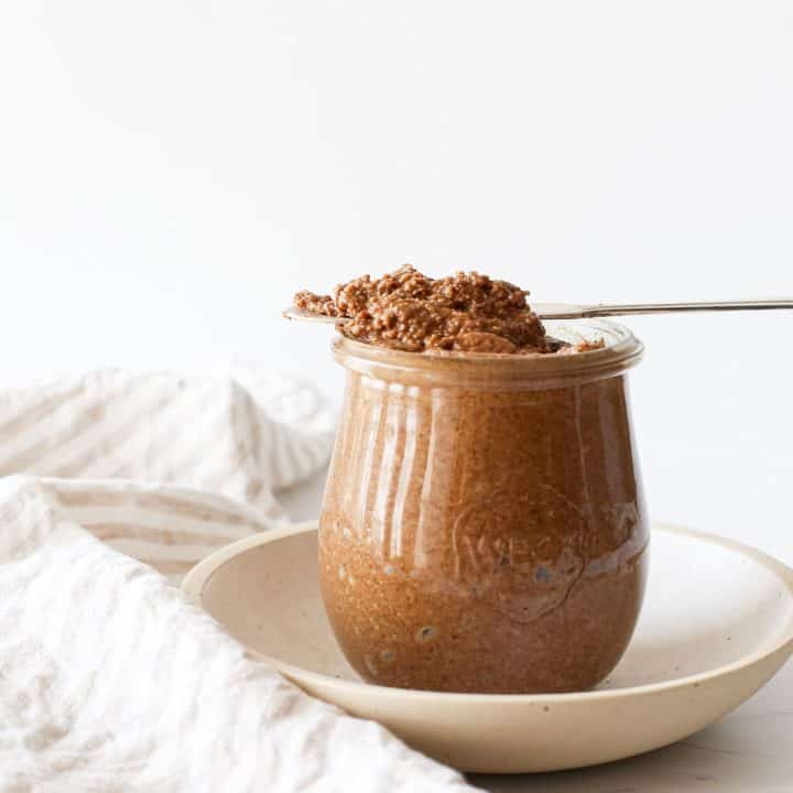 Granola Butter (Nut-Free, Oat Spread) - A Nourishing Plate