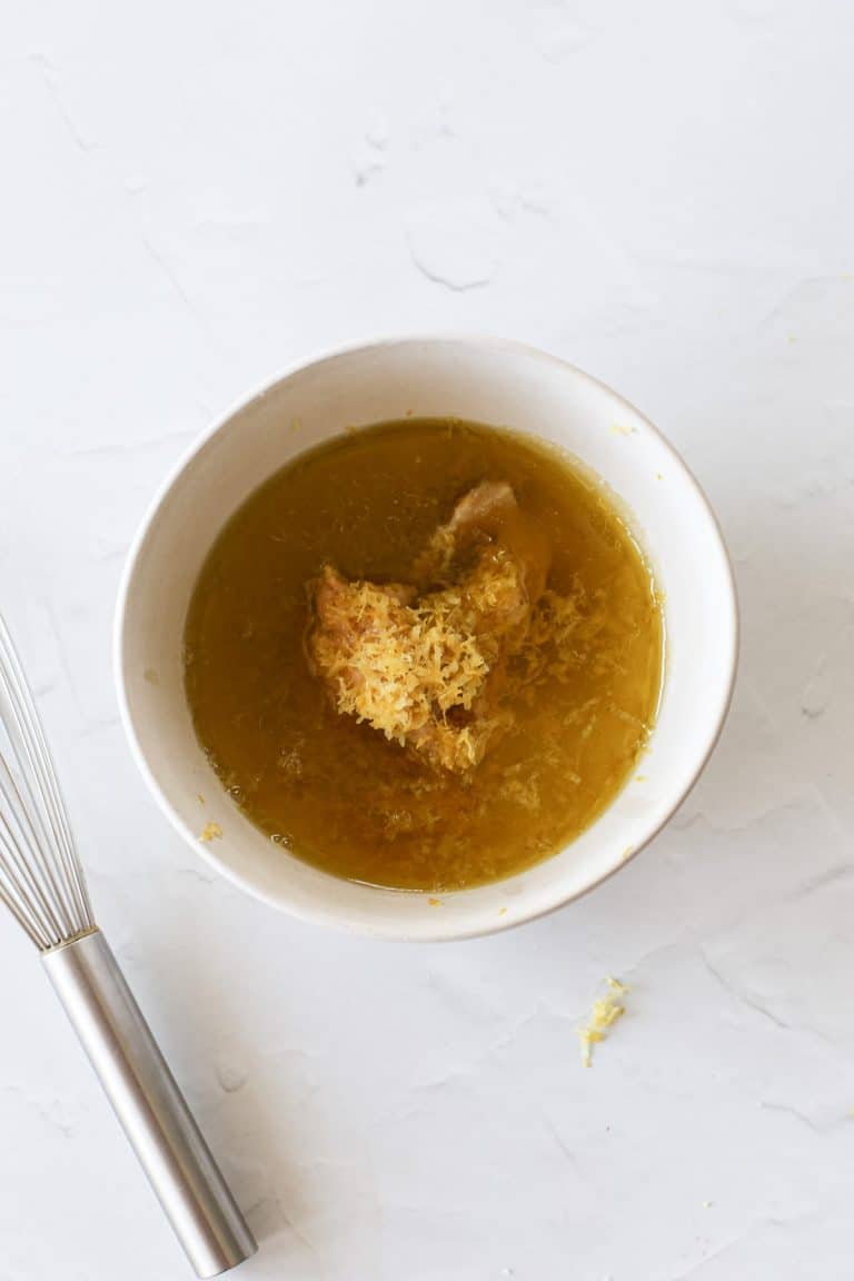 Creamy Lemon Miso Dressing - A Nourishing Plate