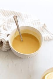 Creamy Lemon Miso Dressing - A Nourishing Plate