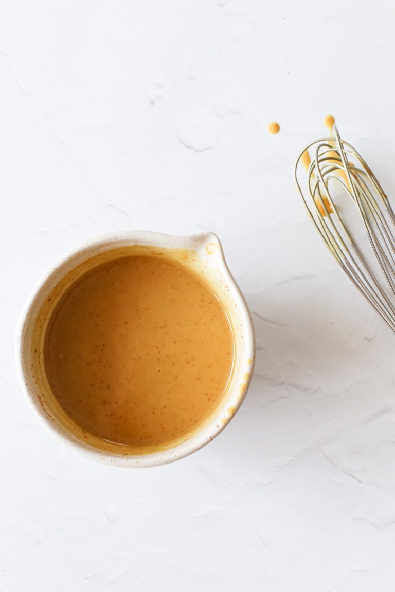 Spicy Honey Mustard - A Nourishing Plate