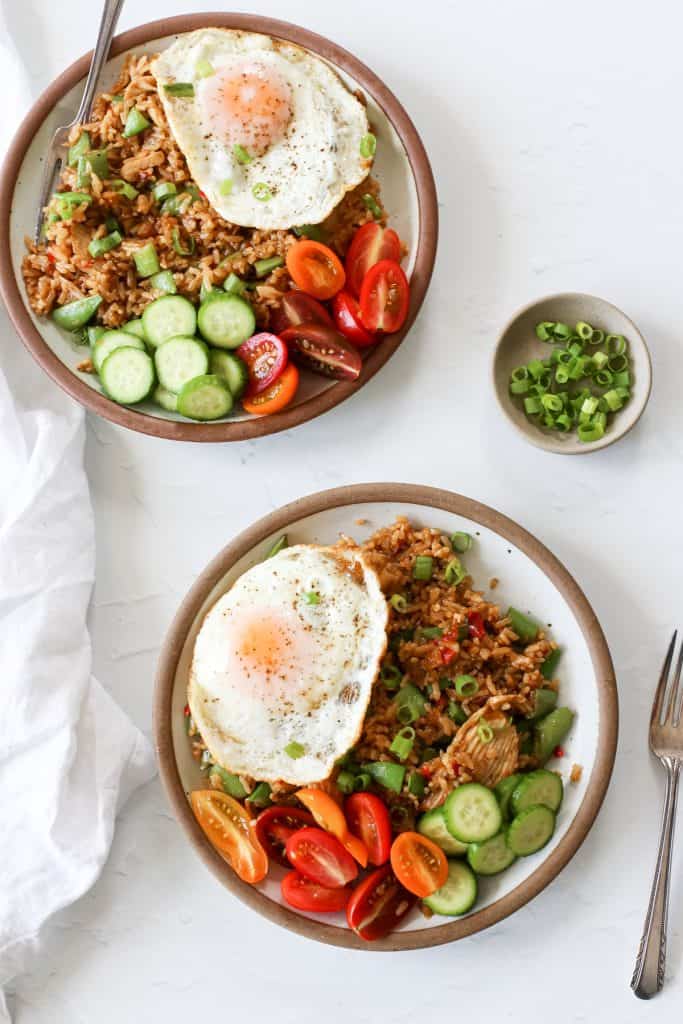 Nasi Goreng Kampung (Indonesian Fried Rice) - A Nourishing Plate