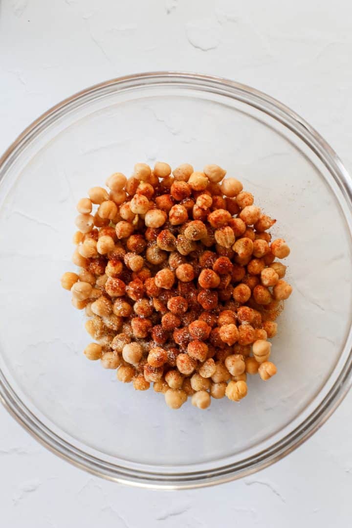 Crispy Baked Garbanzo Beans (Chickpeas) - A Nourishing Plate