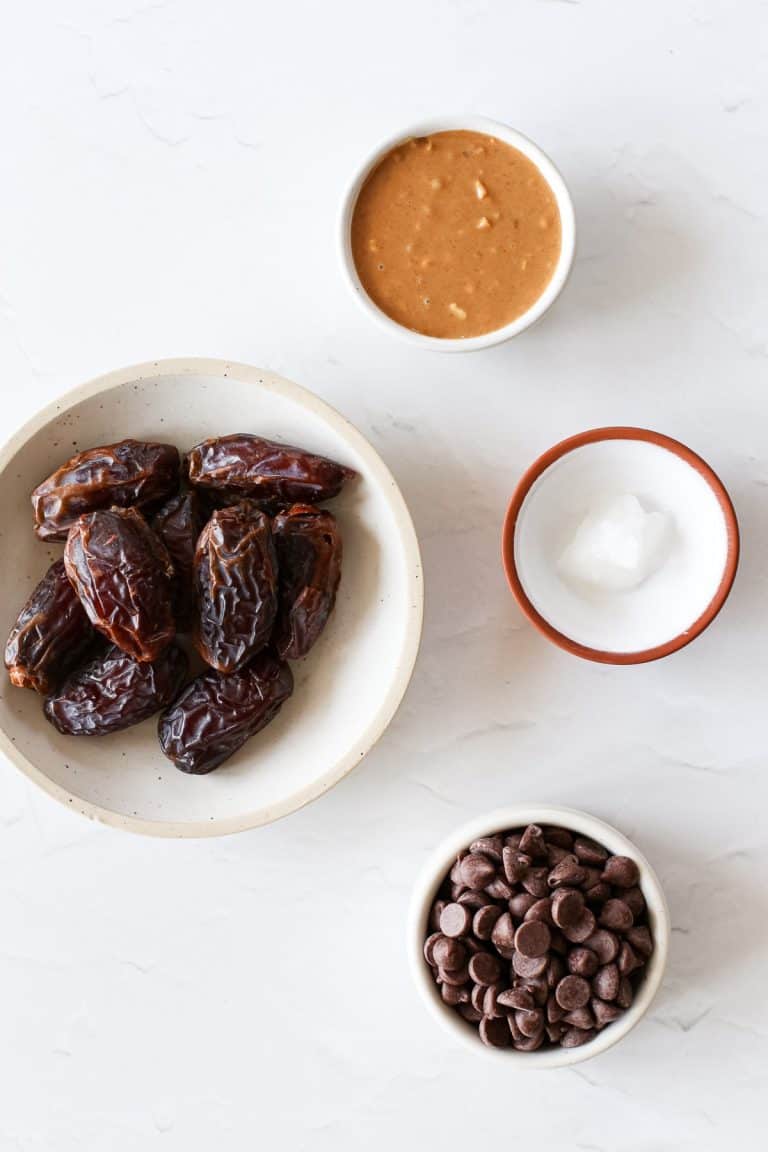3 Ingredient Date Snickers Recipe | A Nourishing Plate