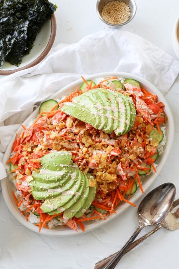 Sushi Salad (Very Customizable) - A Nourishing Plate