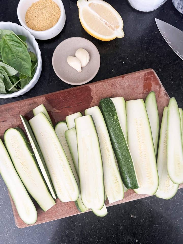 Pesto Di Zucchine (Zucchini Pesto) - A Nourishing Plate