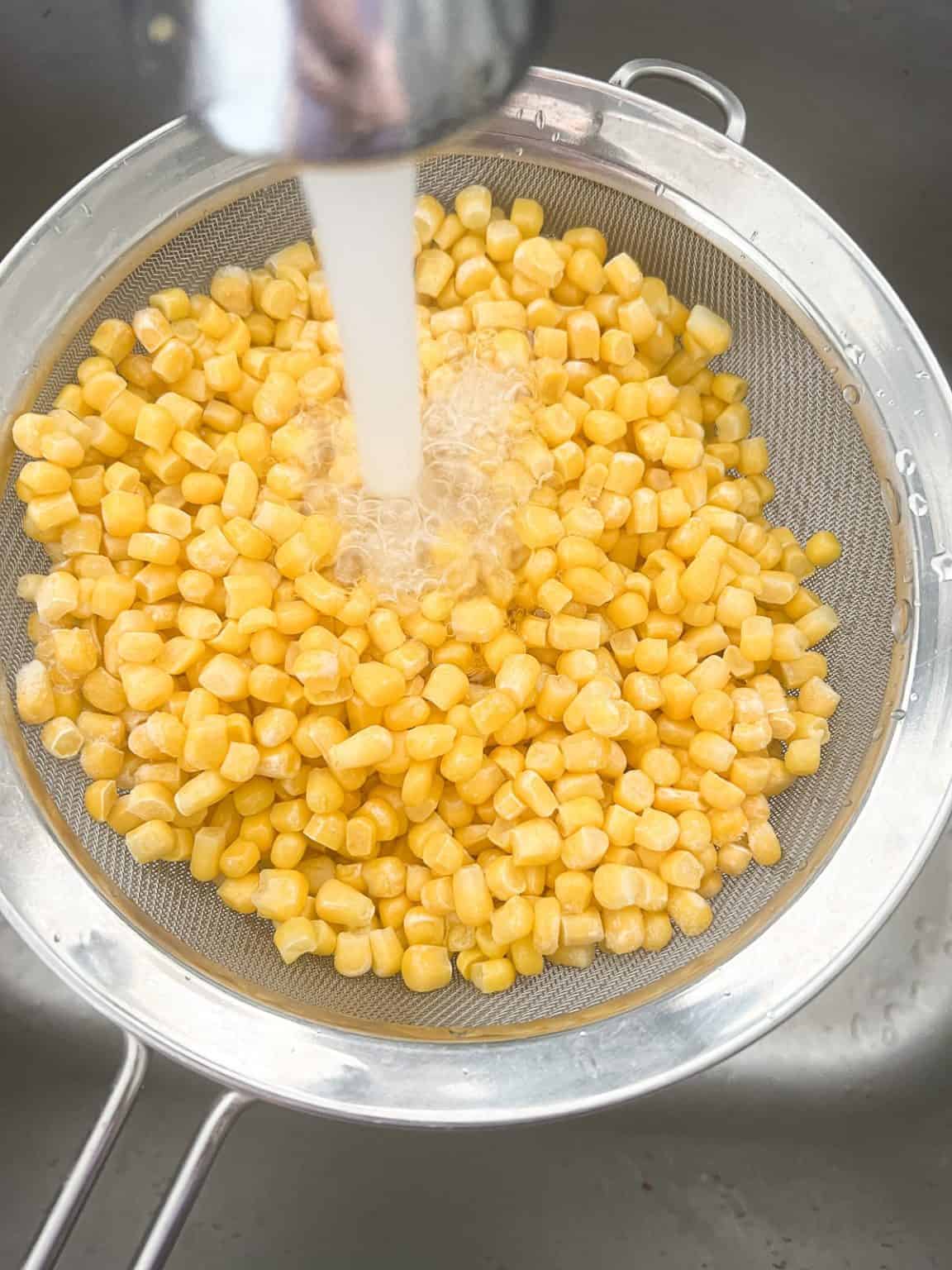 Easy Skillet Blackened Corn - A Nourishing Plate