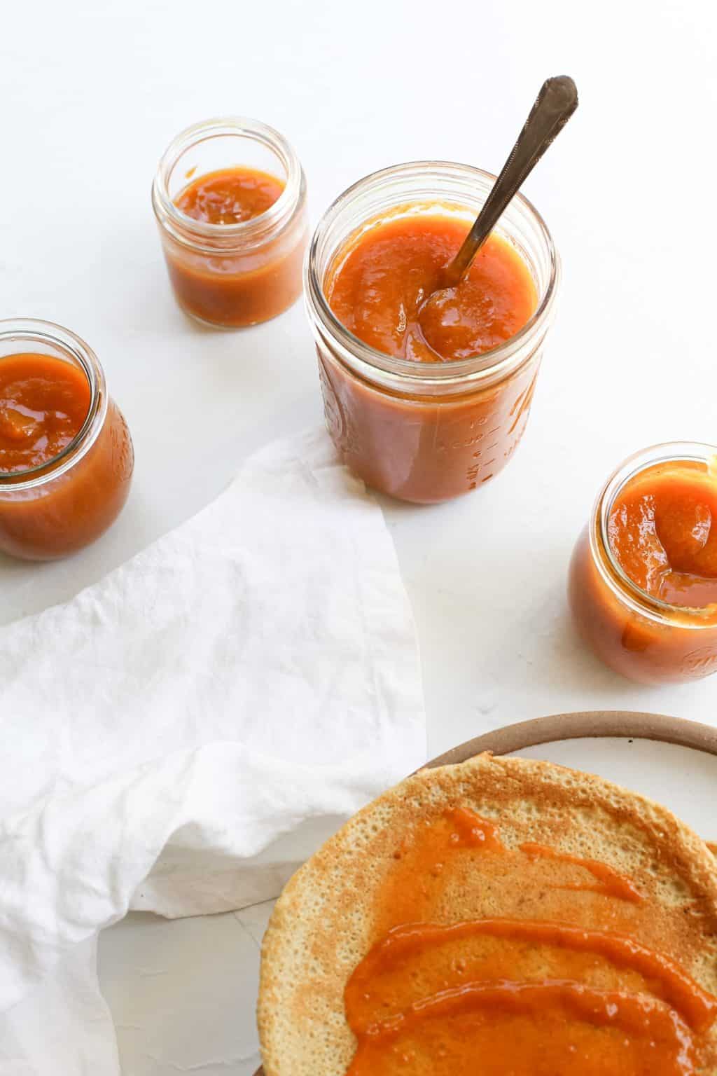 Apricot Butter - A Nourishing Plate