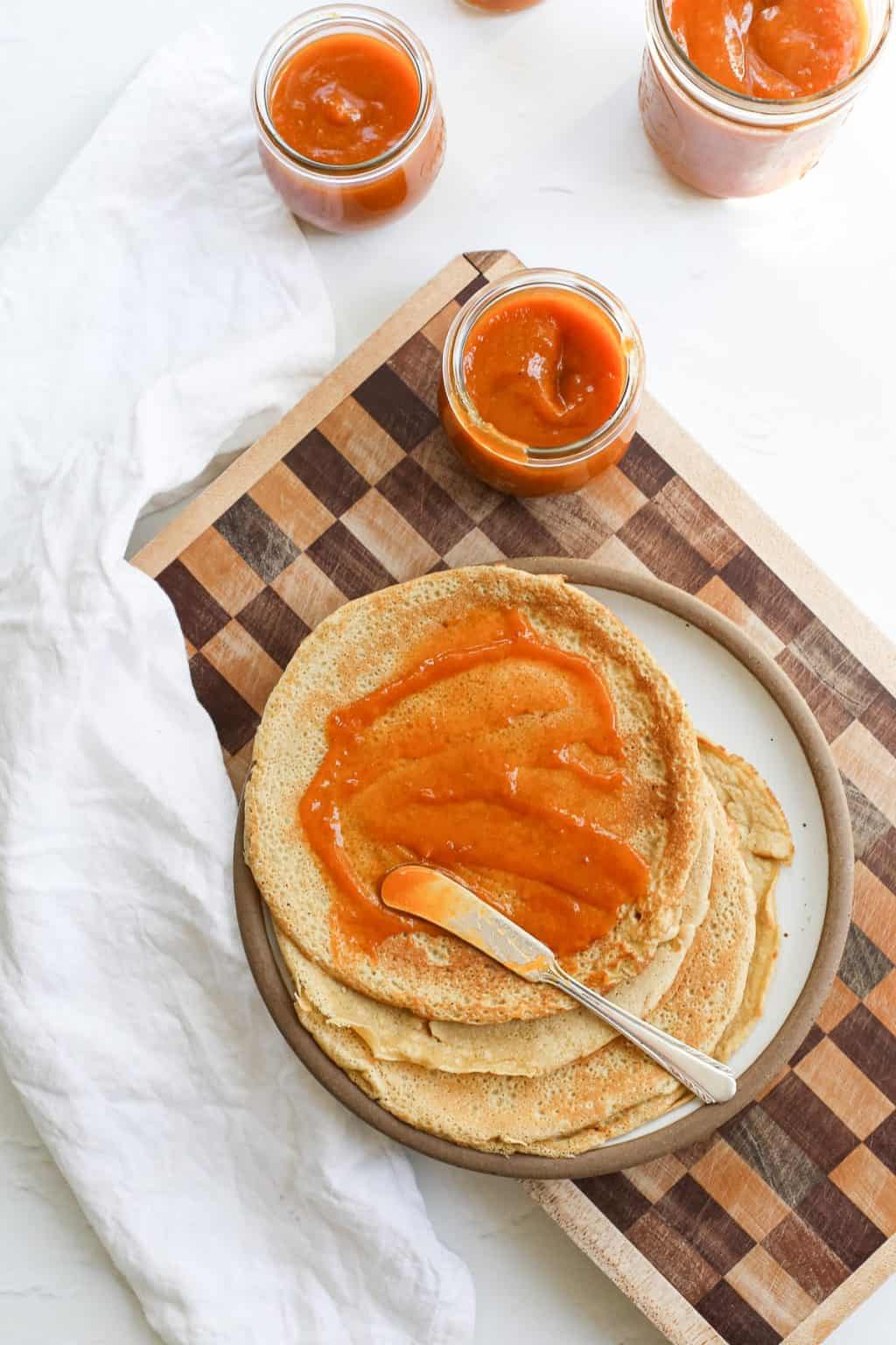 Apricot Butter - A Nourishing Plate