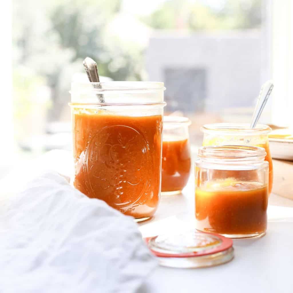 Apricot Butter - A Nourishing Plate