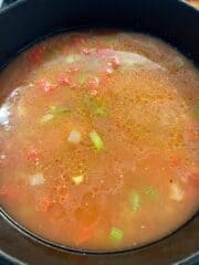 Chicken Cilantro Lime Soup - A Nourishing Plate