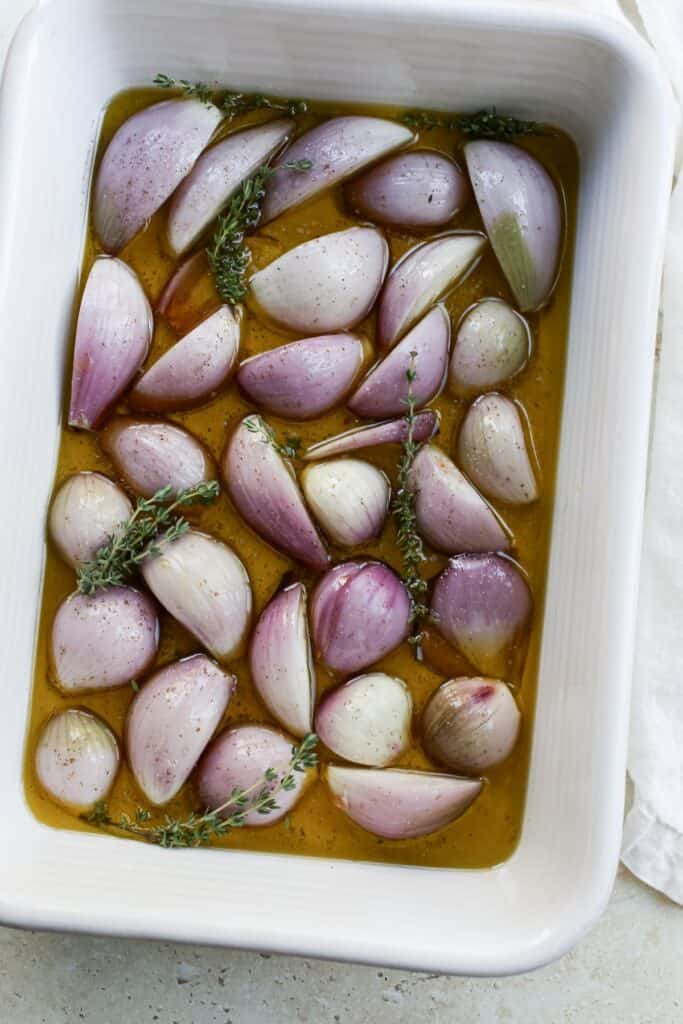 Shallot Confit - A Nourishing Plate