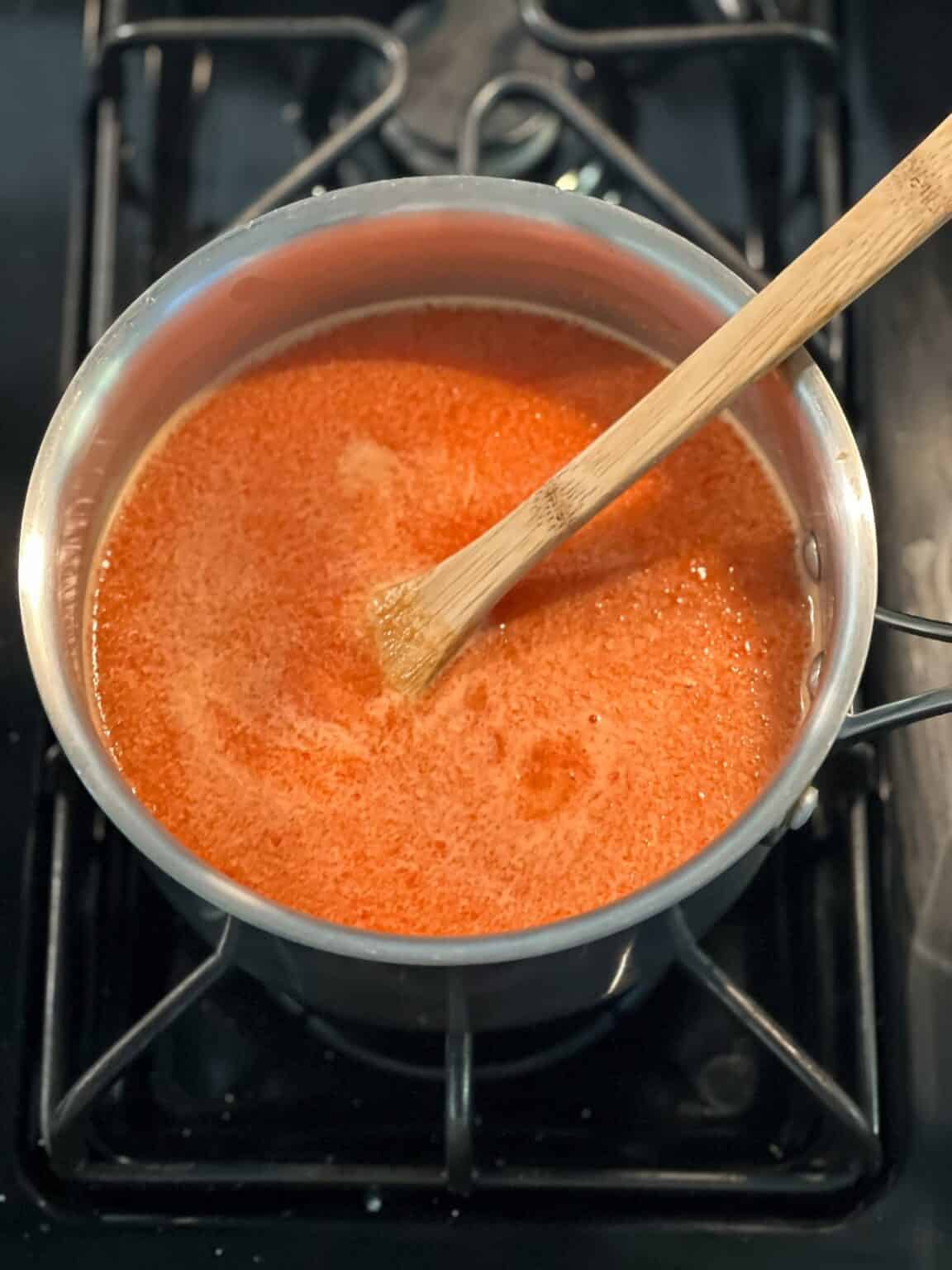 Creamy Roasted Red Pepper Risotto - A Nourishing Plate
