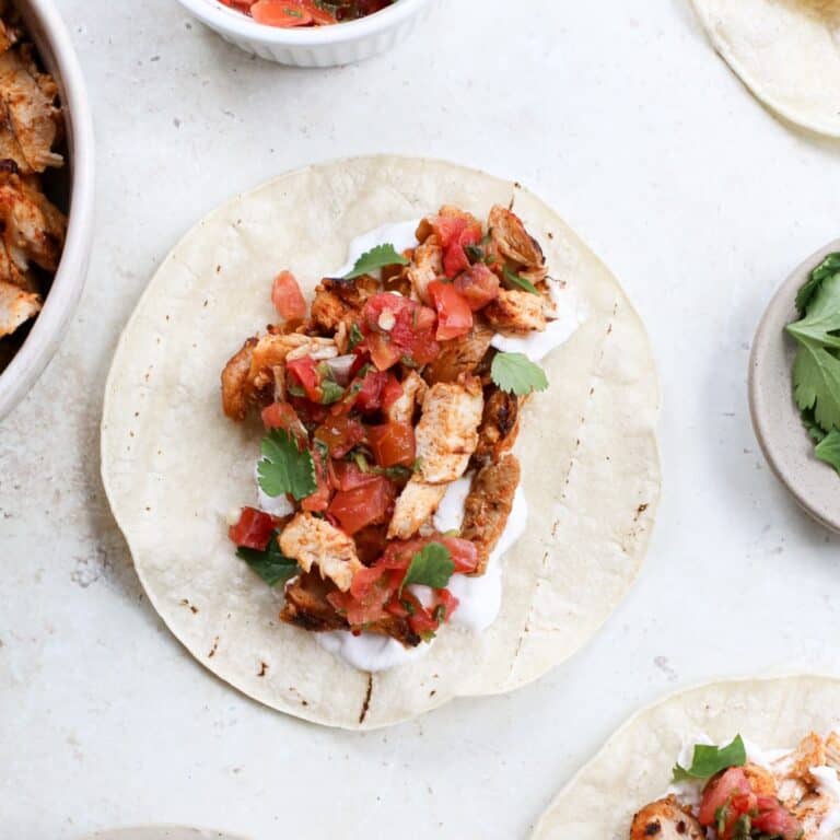 Adobo Chicken Tacos With Chipotle - A Nourishing Plate