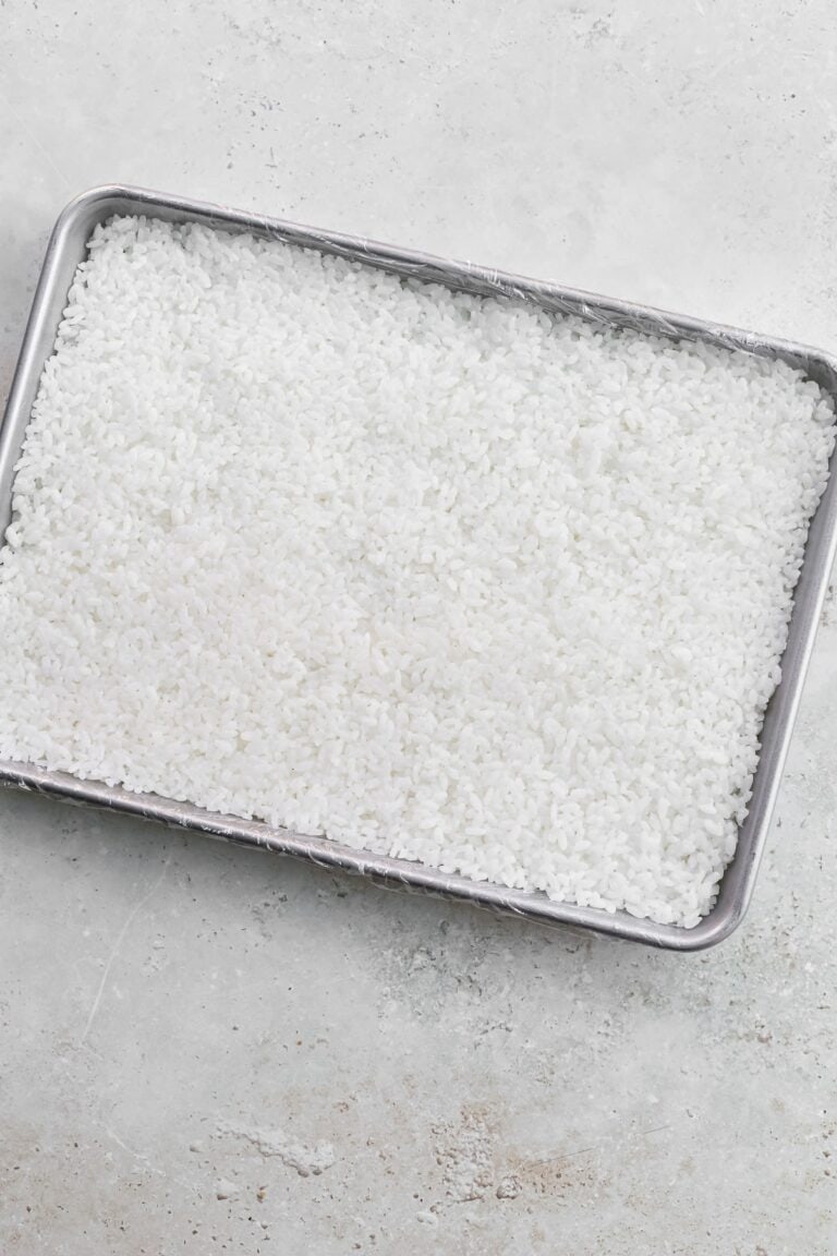 Crispy Rice Squares - A Nourishing Plate