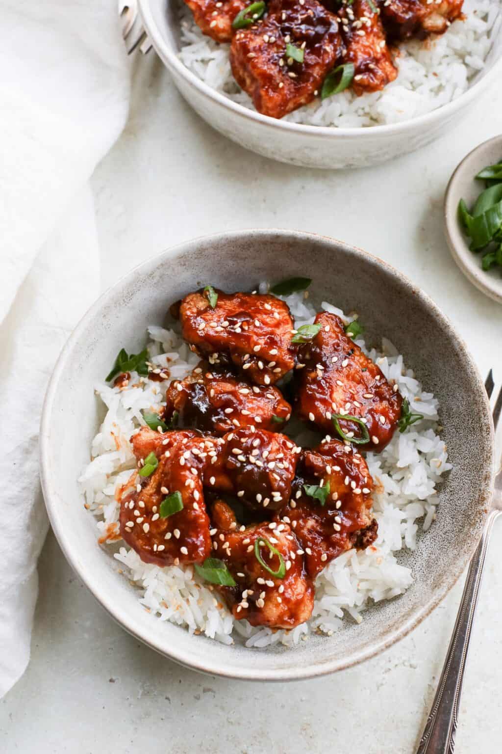 Gluten Free General Tso's Chicken Recipe - A Nourishing Plate