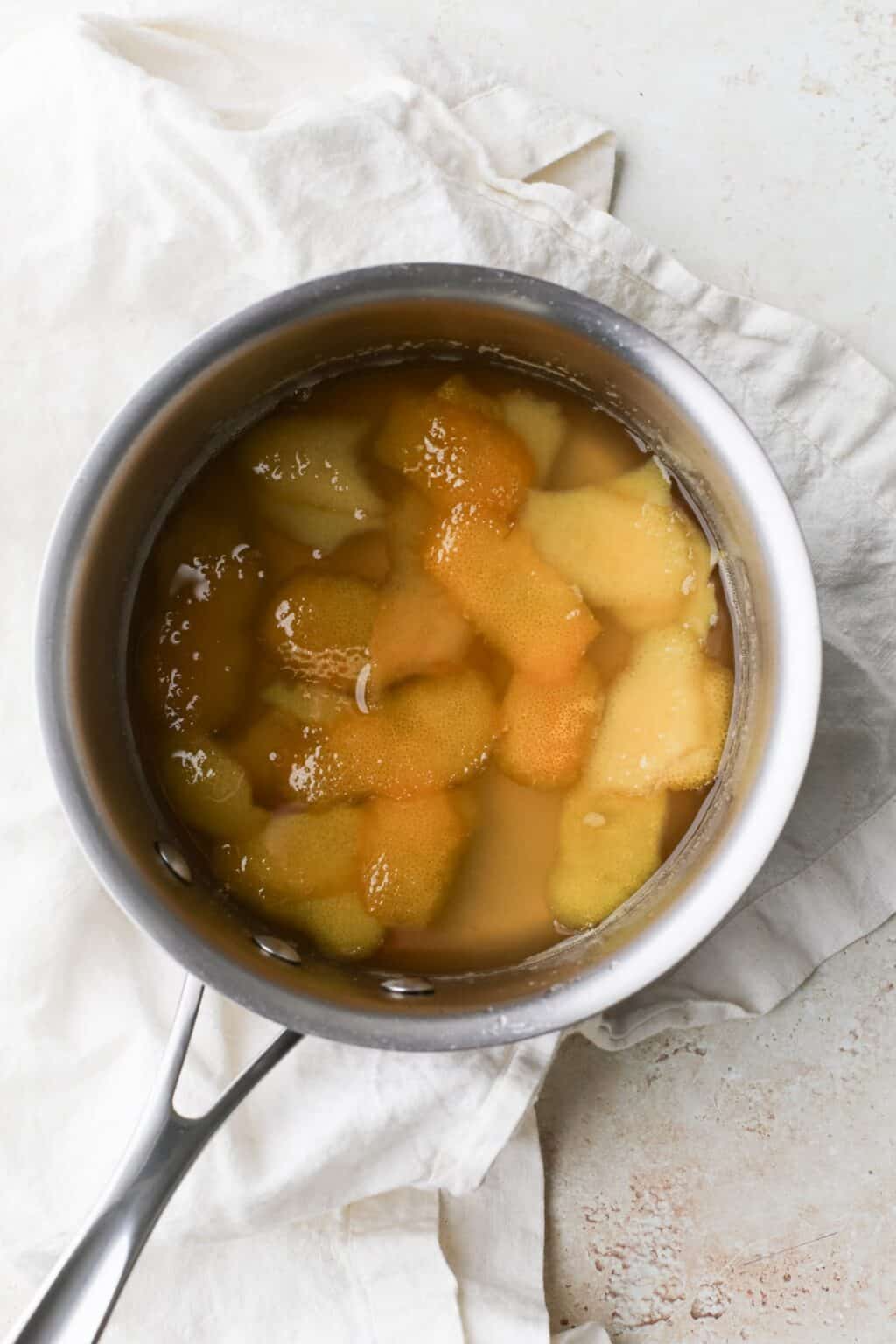 2 Ingredient Grapefruit Simple Syrup Recipe - A Nourishing Plate