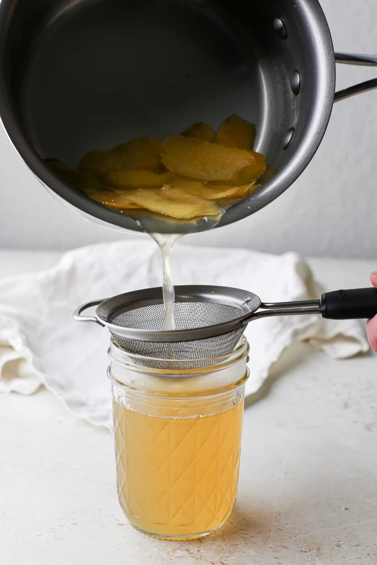 2 Ingredient Grapefruit Simple Syrup Recipe - A Nourishing Plate