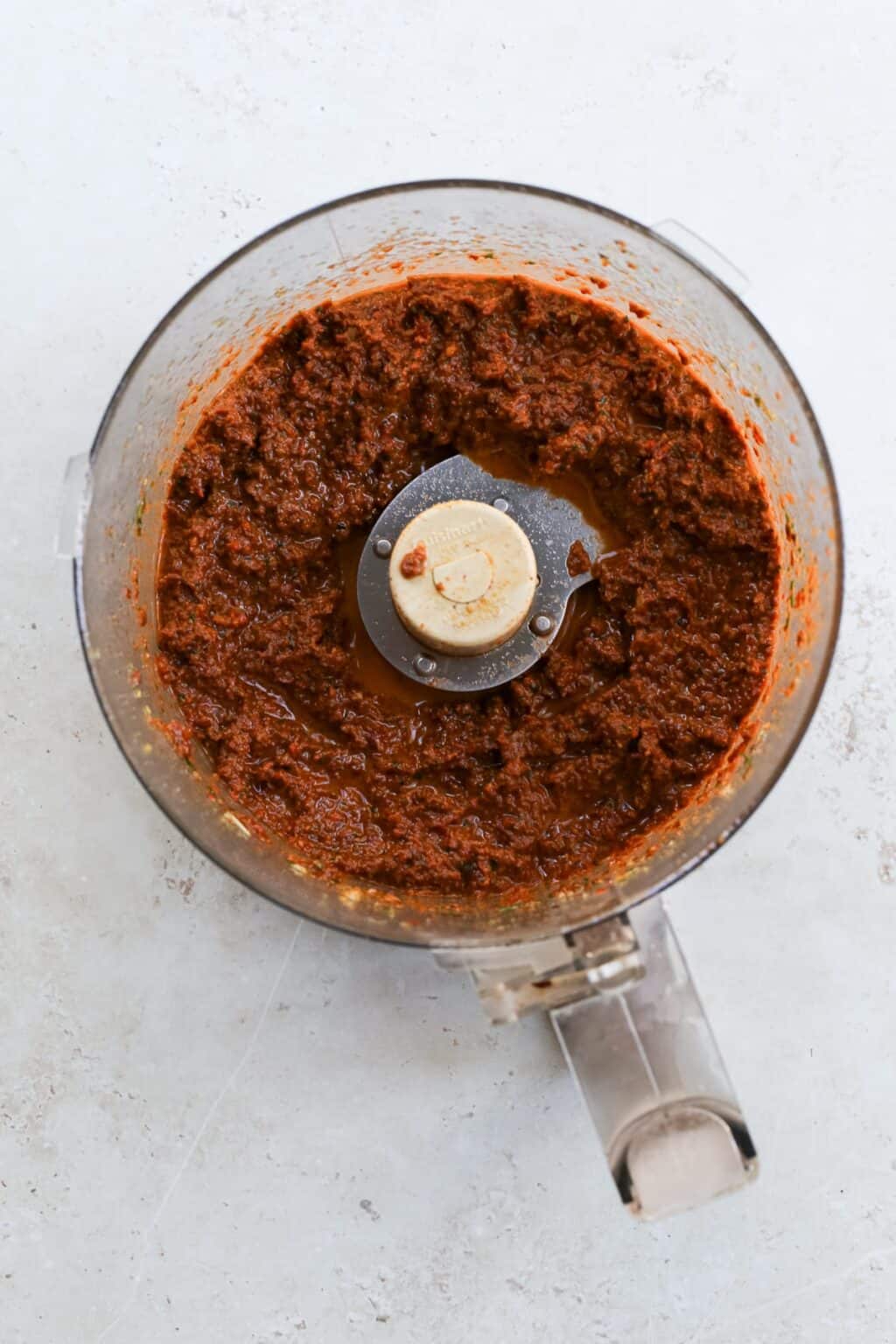 15 Minute Pesto Rosso Pasta (Red Pesto Pasta) - A Nourishing Plate