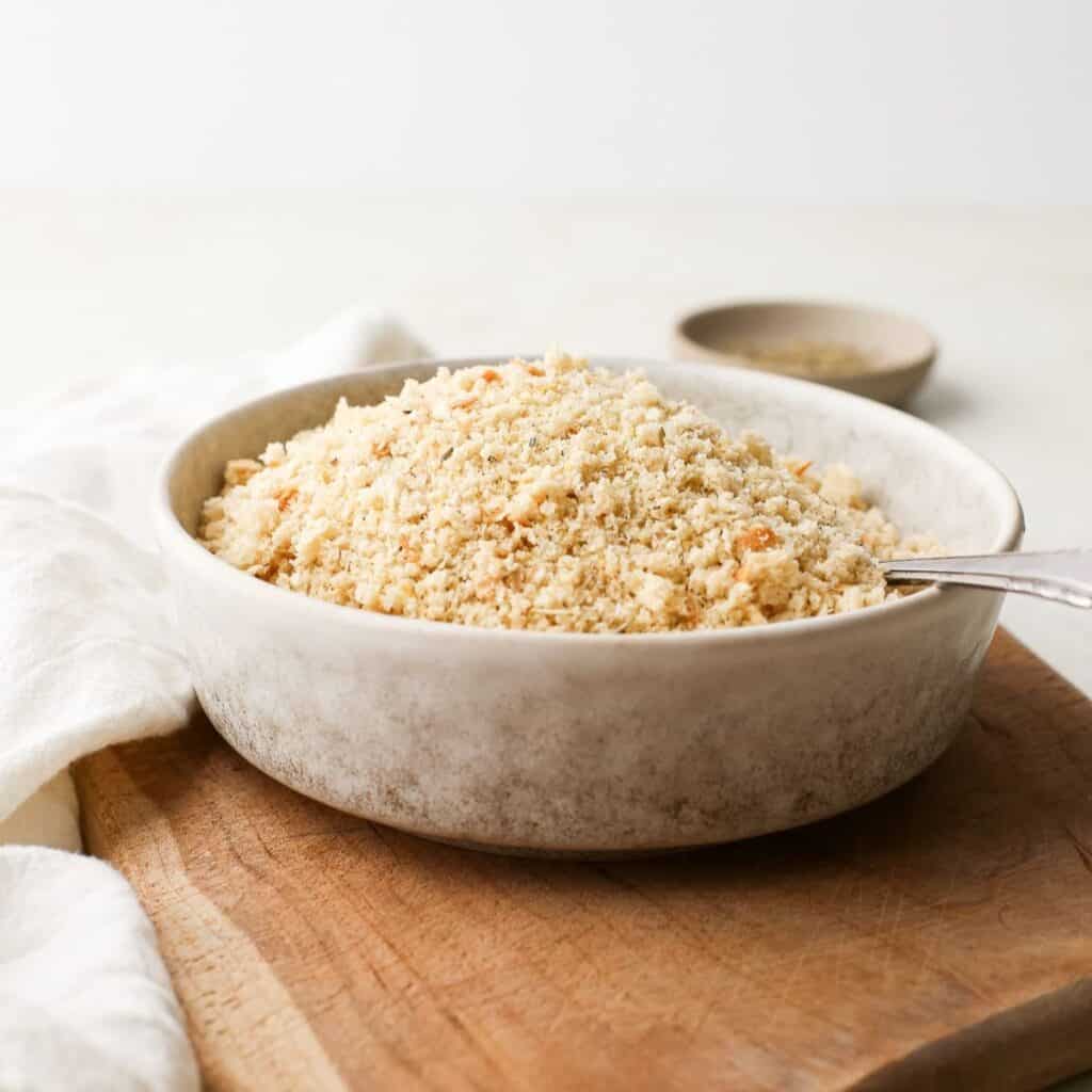 Vegan Italian Bread Crumbs (Gluten-Free Option) - A Nourishing Plate