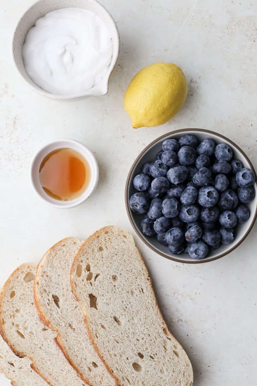 10 Minute Blueberry Toast (Dairy Free) - A Nourishing Plate